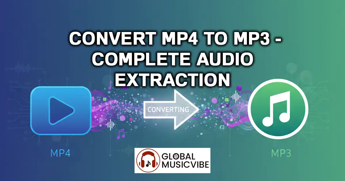 Convert MP4 to MP3 - Complete Audio Extraction