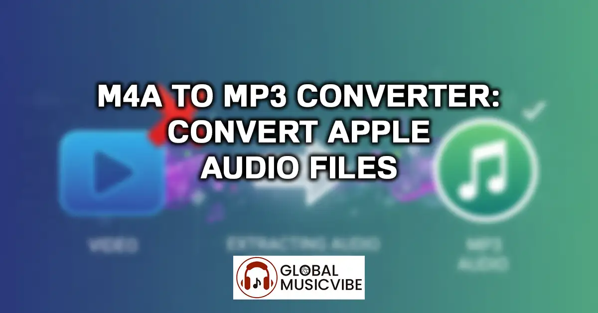 M4A to MP3 Converter: Convert Apple Audio Files