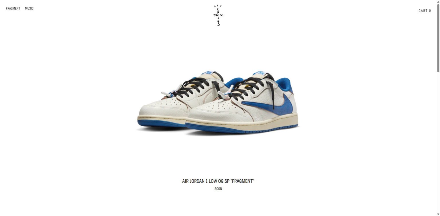 What Time Do Travis Scott Fragments Drop - Release Guide